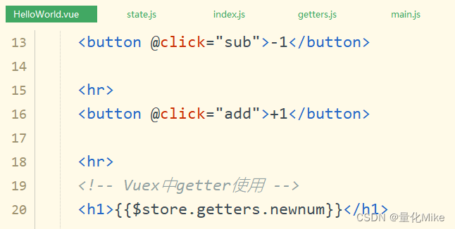 【Vue框架】Vuex状态管理详解与getters、mutations、actions使用以及四大辅助函数mapState、mapGetters、mapMutations、mapActions ...