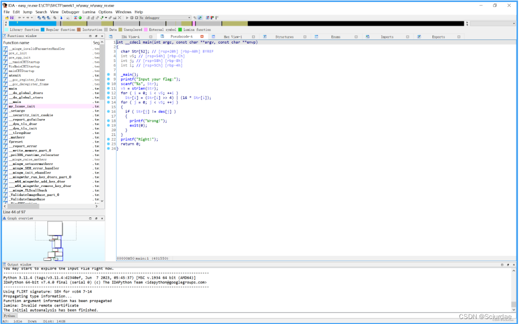 CTF Reverse 逆向入门_reverse ctf-CSDN博客