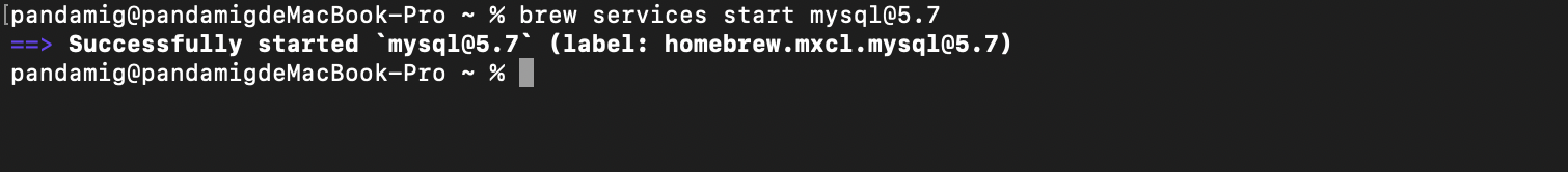 mac通过brew安装配置MySql_mysql_pandamig-GitCode 开源社区
