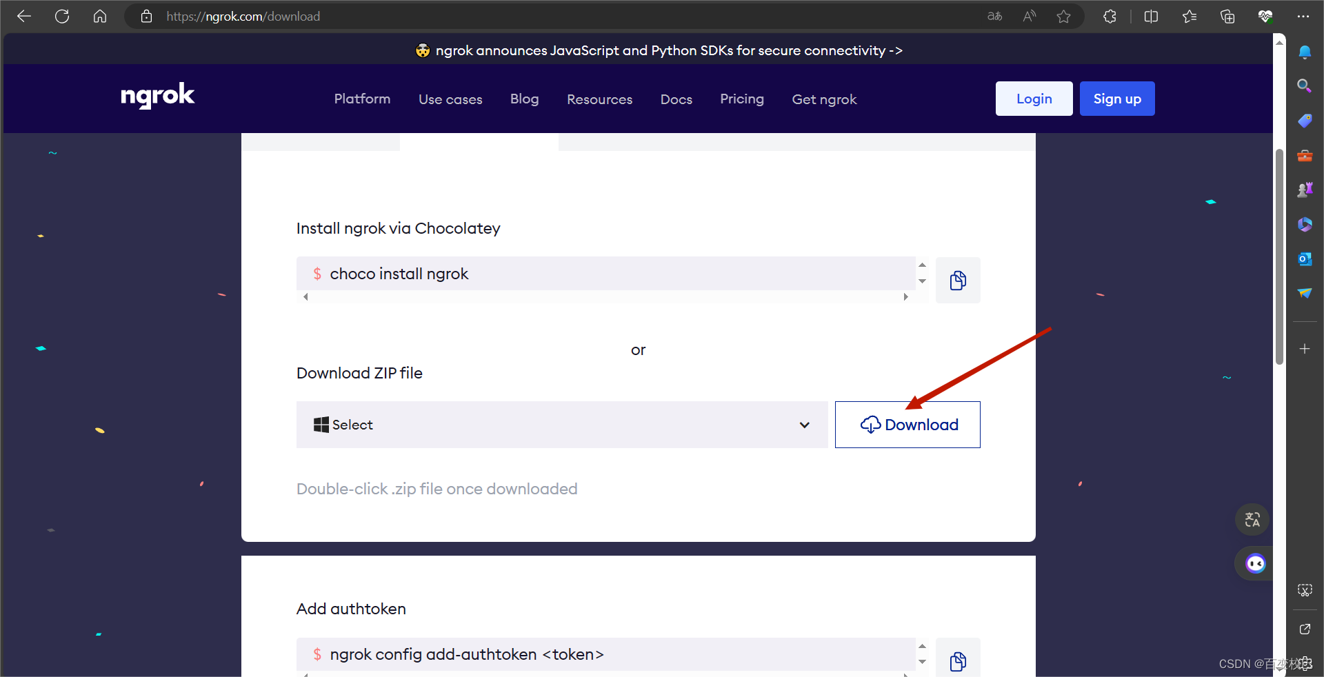 VSCode + Live Server 实现局域网访问加之Ngrok实现内网穿透，端口转发_vscode 本地部署局域网访问-CSDN博客