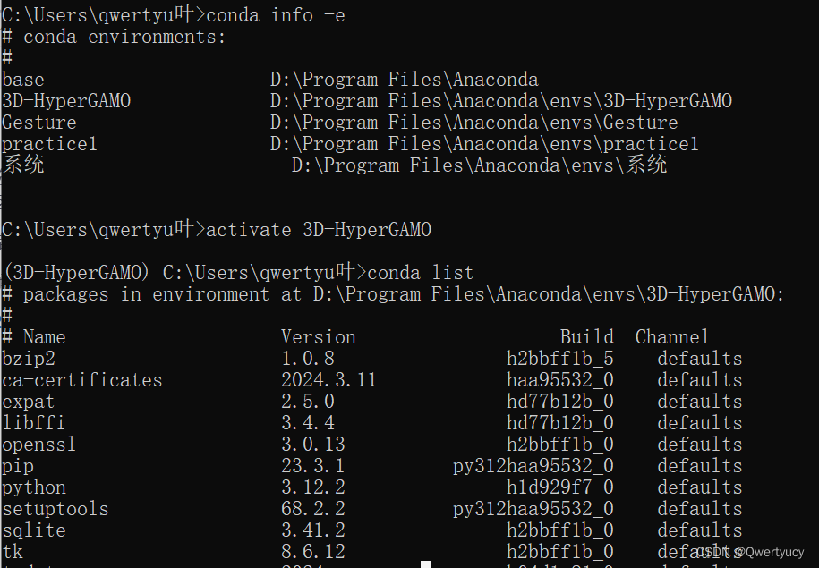 YAML文件创建Conda环境，报错Collecting package metadata (repodata.json): done Solving environment: failed ...