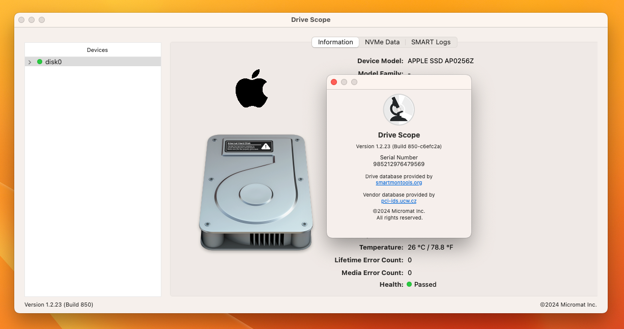 Micromat Drive Scope for Mac v1.2.23 智能硬盘分析工具-CSDN博客