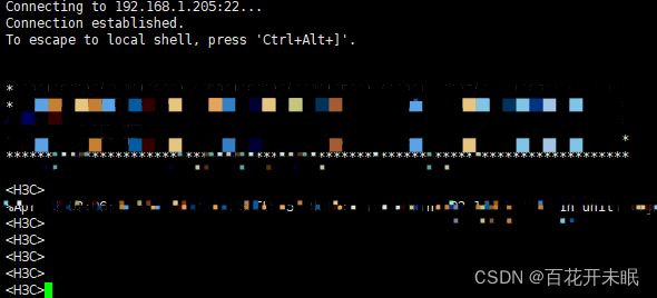 H3C S3600 配置ssh登录_h3c3600交换机ssh登录配置-CSDN博客