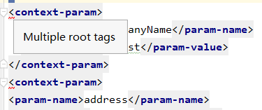 解决idea中xml文件显示Multiple root tags的方法-CSDN博客