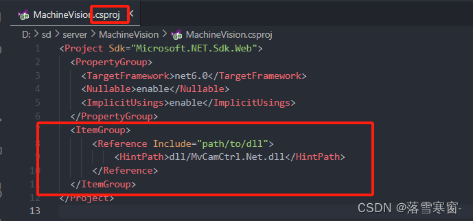.Net Core导入外部dll文件_netcore引用dll-CSDN博客