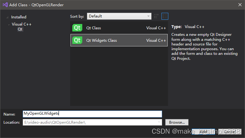 Visual Studio 2022配置QT+OpenGL开发环境_qt-vsaddin-msvc2022-CSDN博客