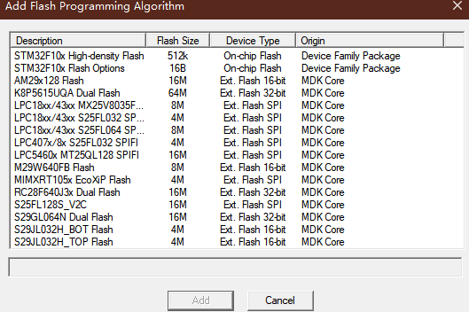 Stm32下载出现cannot Load Flash Device Description Error Flash Download