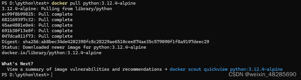 在windows环境中使用docker打包python项目为linux环境的可执行文件_windows如何将python打包成基于linux 环境的docker 镜像-CSDN博客
