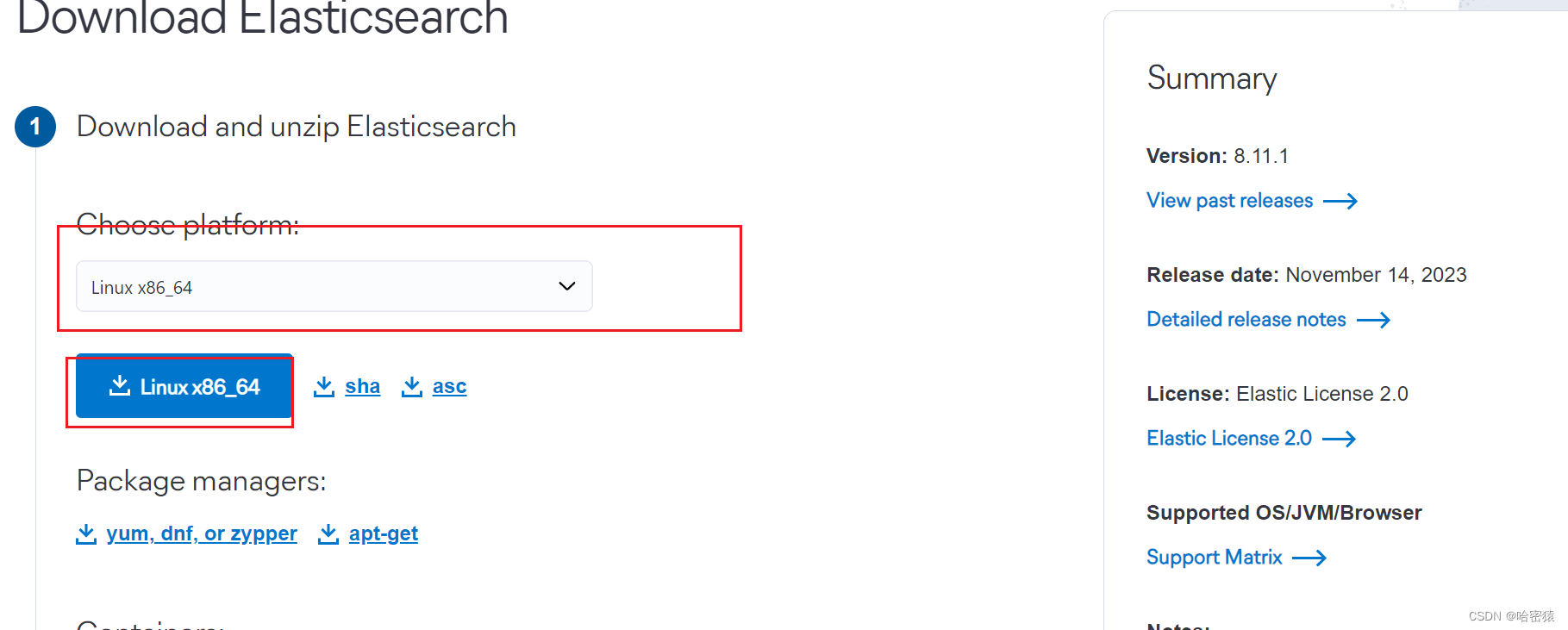 ELK（二）—Elasticsearch安装部署_elk8.11安装配置-CSDN博客
