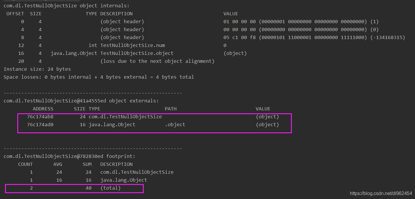 【JVM】一个Java对象到底占多少个字节？_java对象头占几个字节-CSDN博客