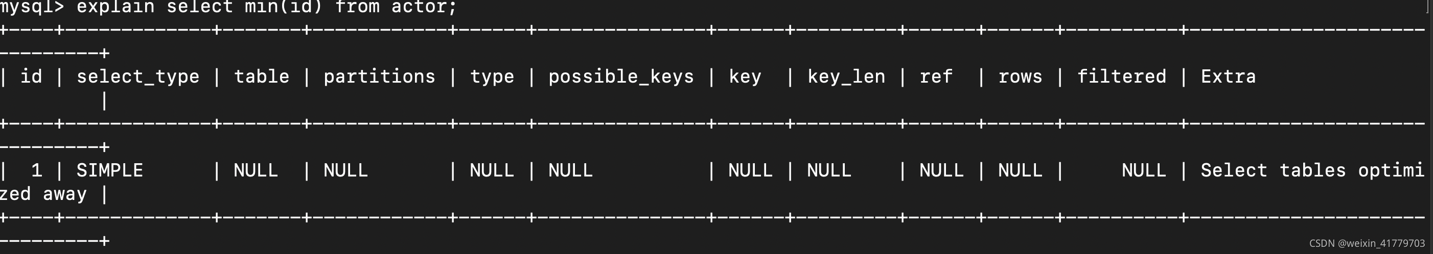 mysql中explain详解_mysql explain-CSDN博客