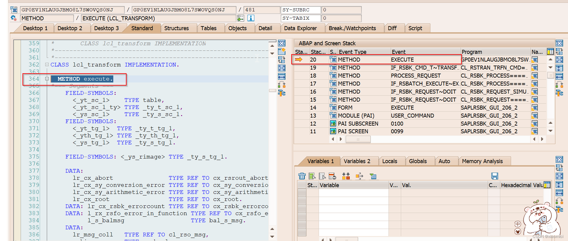Small Tip: 如何Debug Start Routine_abap debug start routine-CSDN博客