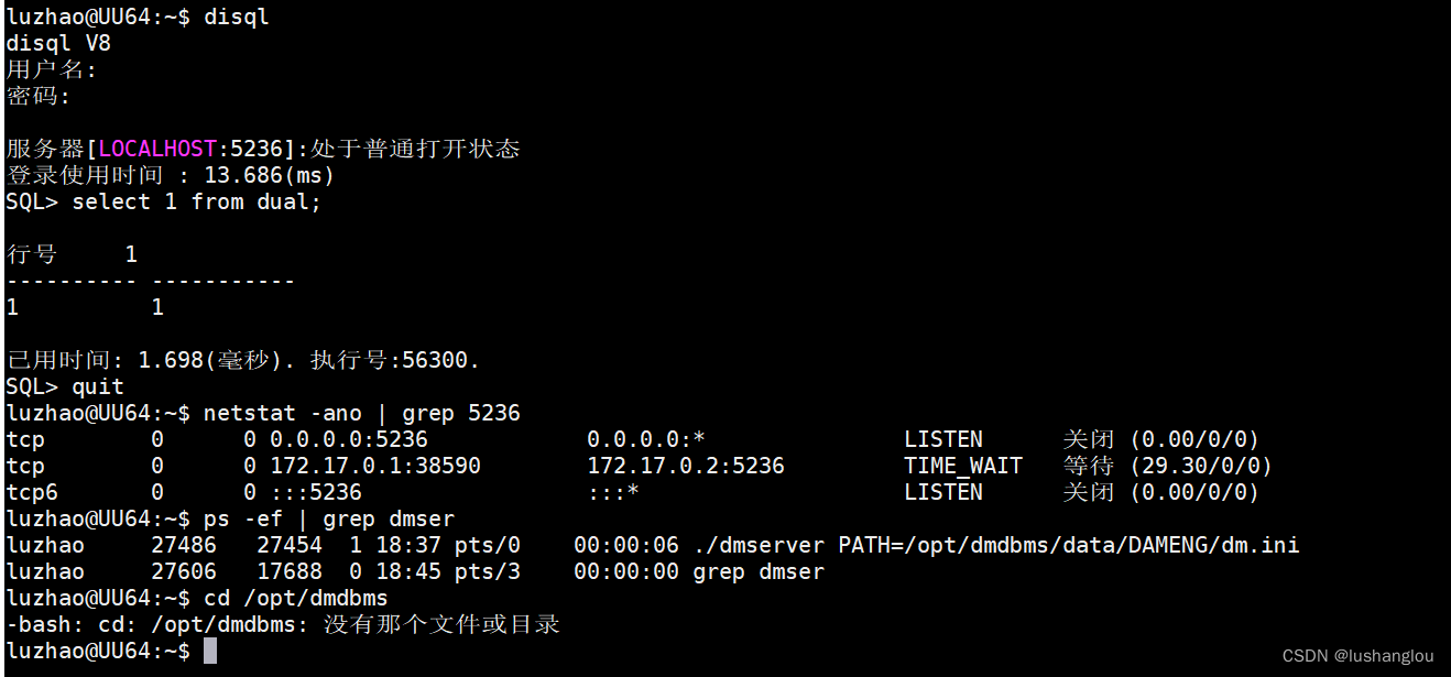 DM8的ubuntu docker镜像制作_dm docker镜像-CSDN博客