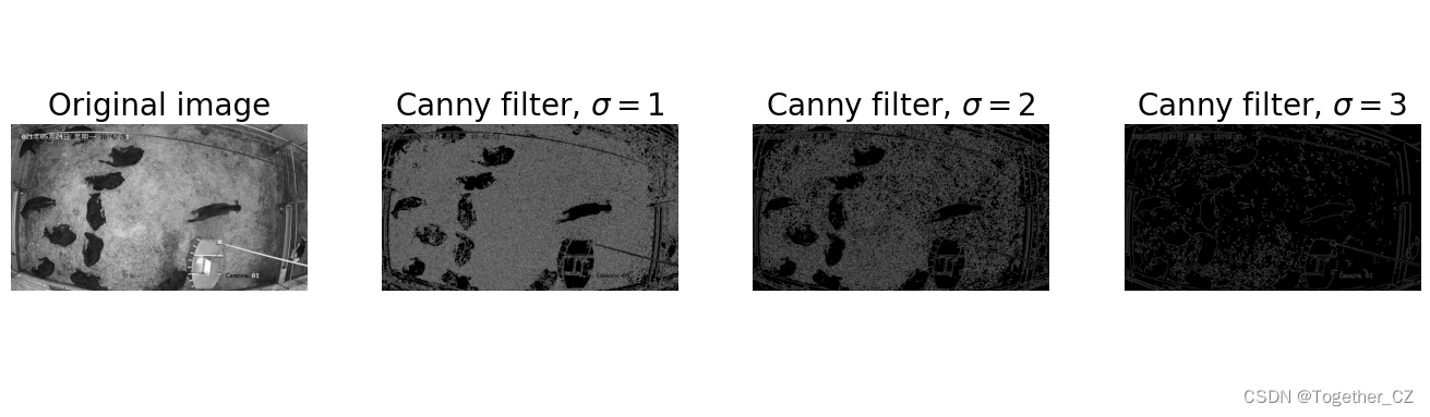 python开发实践Canny边缘检测器_python canny findcontours-CSDN博客