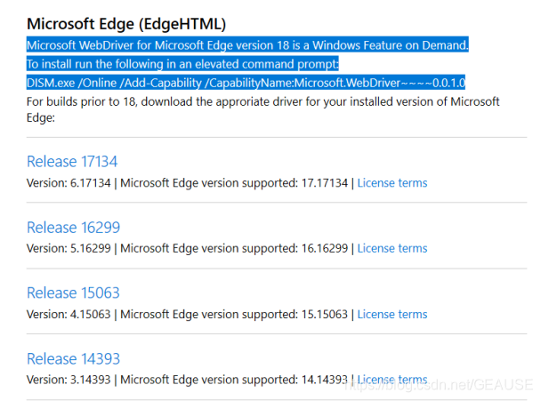 python+Selenium 打开 Microsoft Edge浏览器_driver = webdriver.edge() 打开为空-CSDN博客