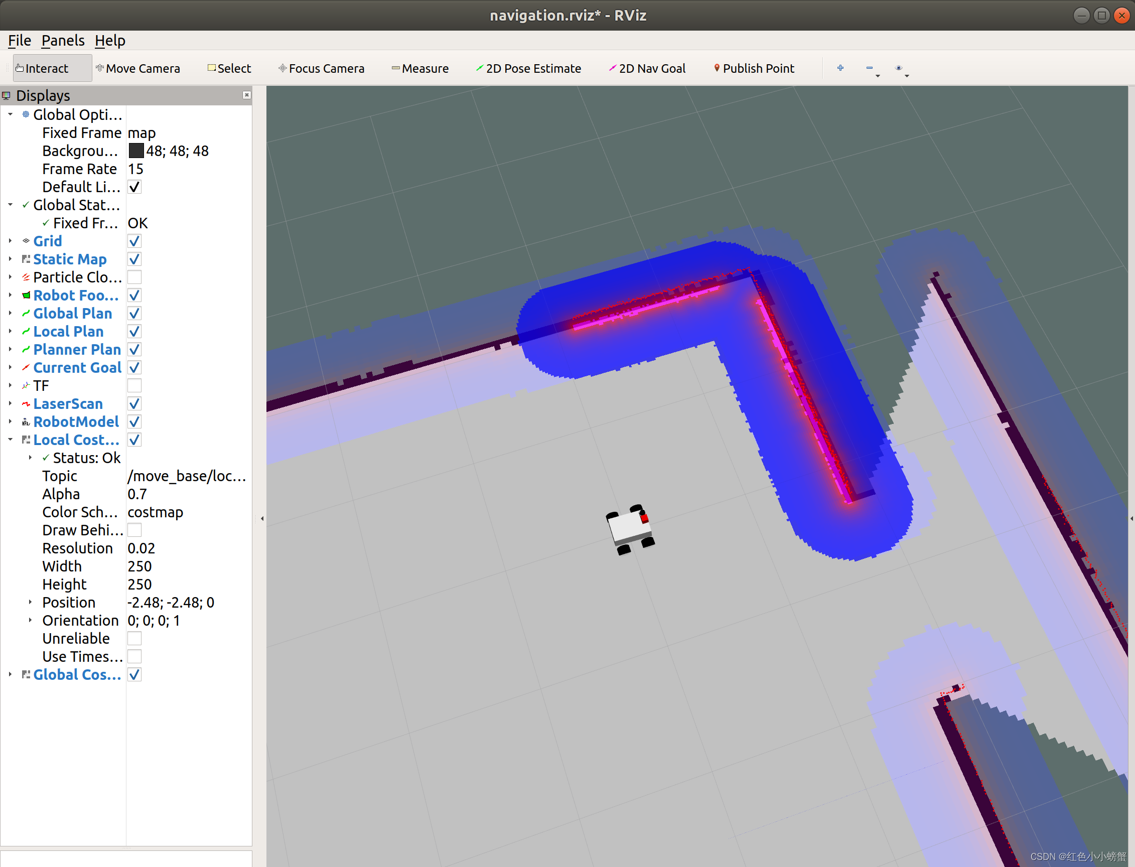 解决ROS导航中的激光话题和坐标转换问题-CSDN博客