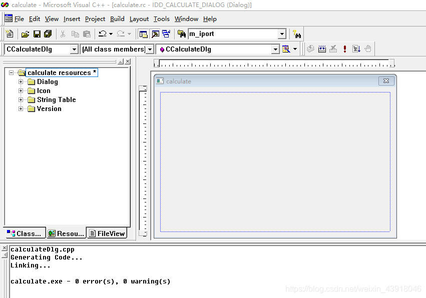 MFC可视化窗口制作计算器详细步骤VC6.0_vc6.0multiline-CSDN博客