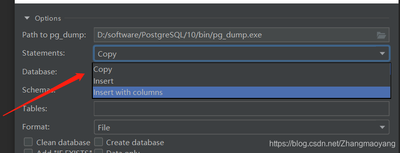 PostgreSQL10使用Datagrip导出SQL文件,使用Navicat导入SQL文件_datagrip 导出postgresql表结构-CSDN博客