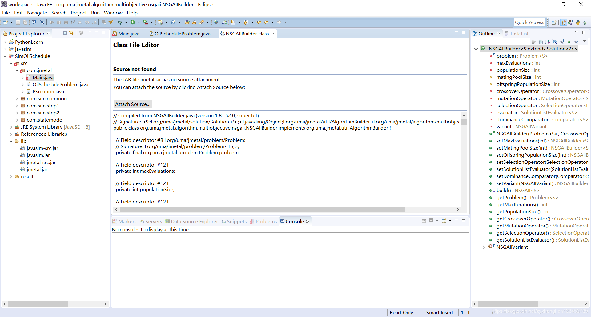 【jmetal 】java多目标进化算法框架环境搭建_java jmetal-CSDN博客