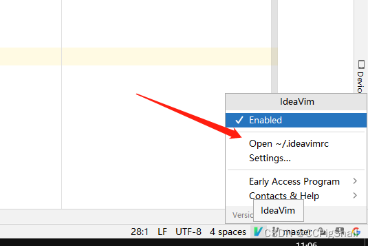 ideaVim关闭蜂鸣声音_idea vim 声音-CSDN博客