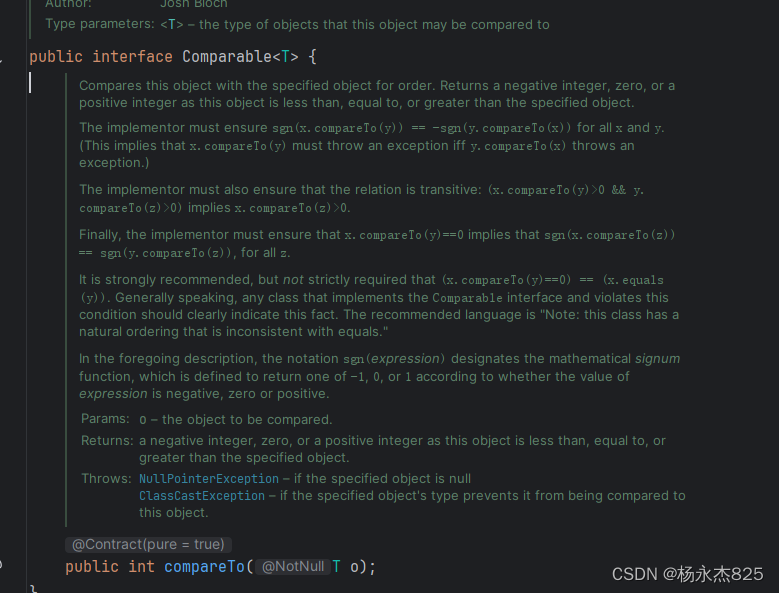 Java-Comparable介绍_java中comparable-CSDN博客