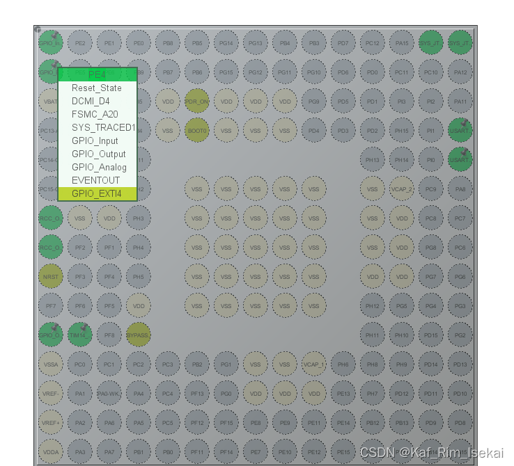 STM32F407ZET6＋CubeMX学习笔记2——外部中断EXTI_f407zgt6 cubemx 外部中断-CSDN博客