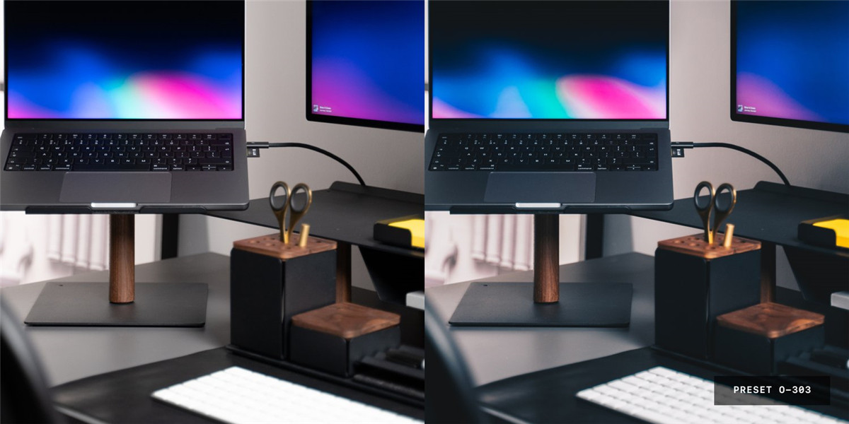 极简主义产品摄影汽车手机PC设备数码产品LR调色预设 Oliur UltraLinx Lightroom Presets Collection ...