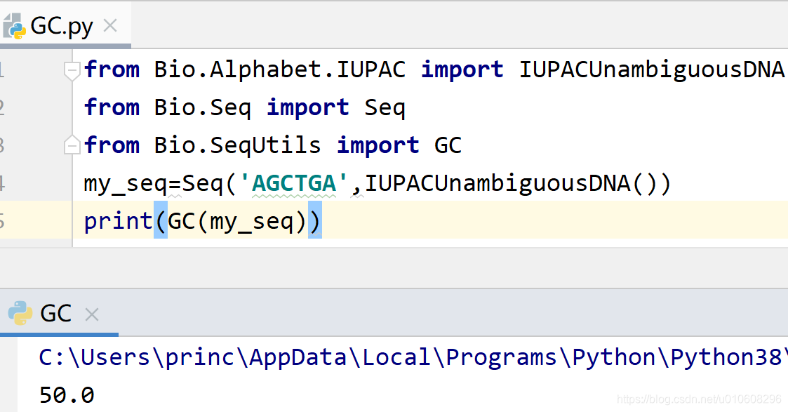 Biopython-Chapter3.生物序列对象_python 核酸序列出现iupac碱基-CSDN博客