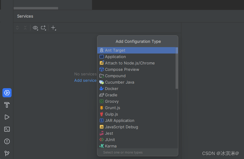 IDEA2023中使用run Dashboard面板?实现批量运行微服务-CSDN博客