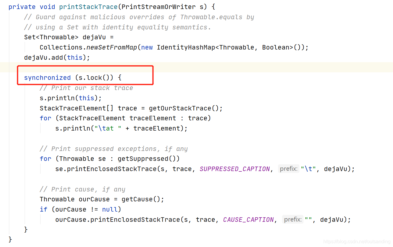 java的Exception方法printStackTrace()不打印日志？_e.printstacktrace不打印-CSDN博客