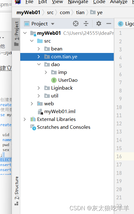 javaWed(数据库的链接，登入注册)_javaweb用户名密码注册在数据库里-CSDN博客