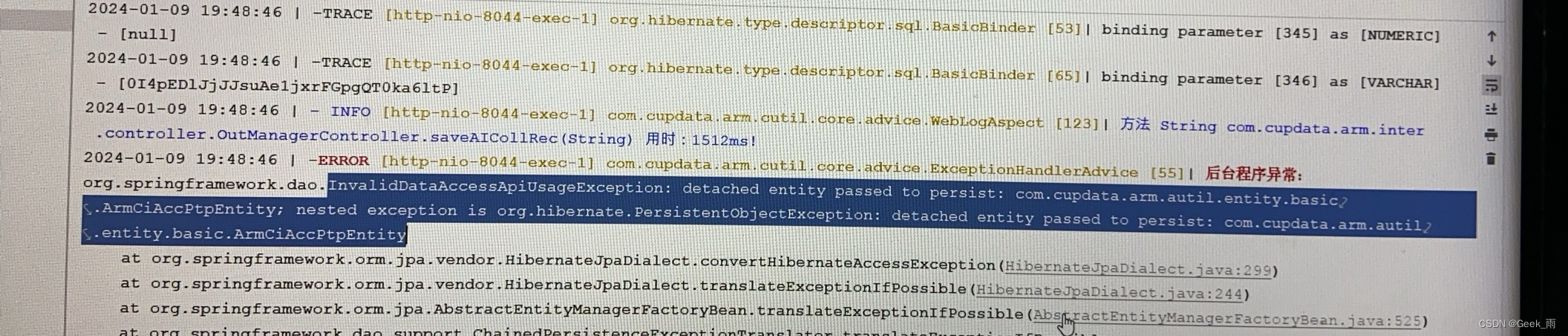 Jpa :Detached entity passed to persist报错-CSDN博客