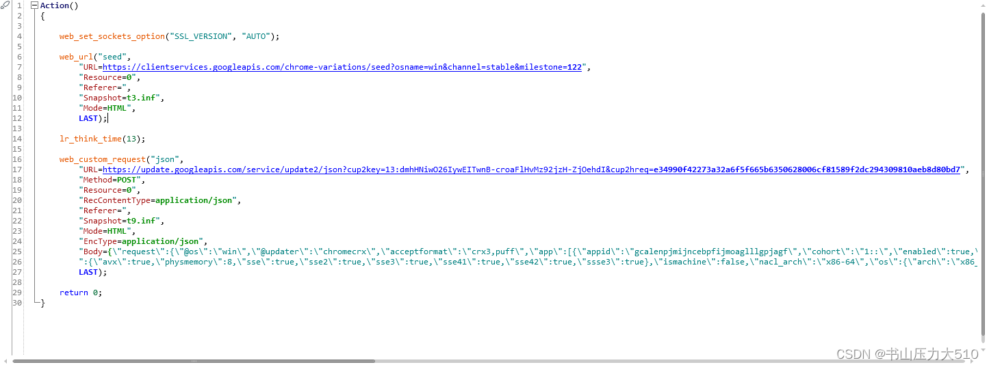 Loadrunner录制的脚本没生成web_submit_form或者是web_submit_data，青椒大佬。-CSDN博客