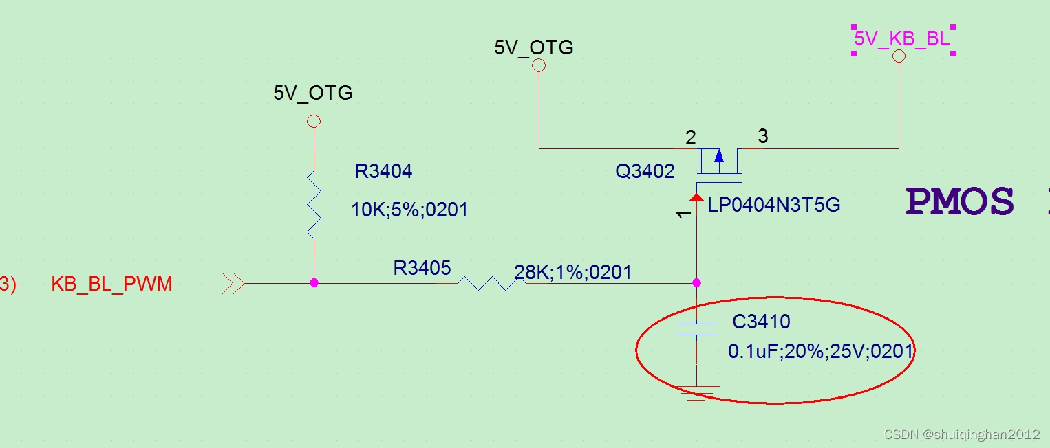 PMOS开关 G极并电容导致上电瞬间开关导通_pmos gs之间加电容-CSDN博客