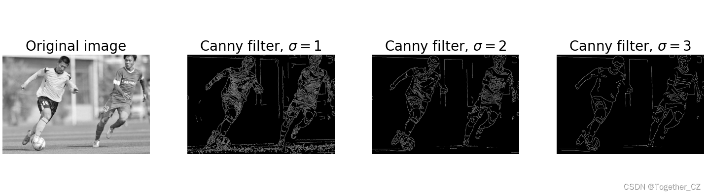 python开发实践Canny边缘检测器_python canny findcontours-CSDN博客