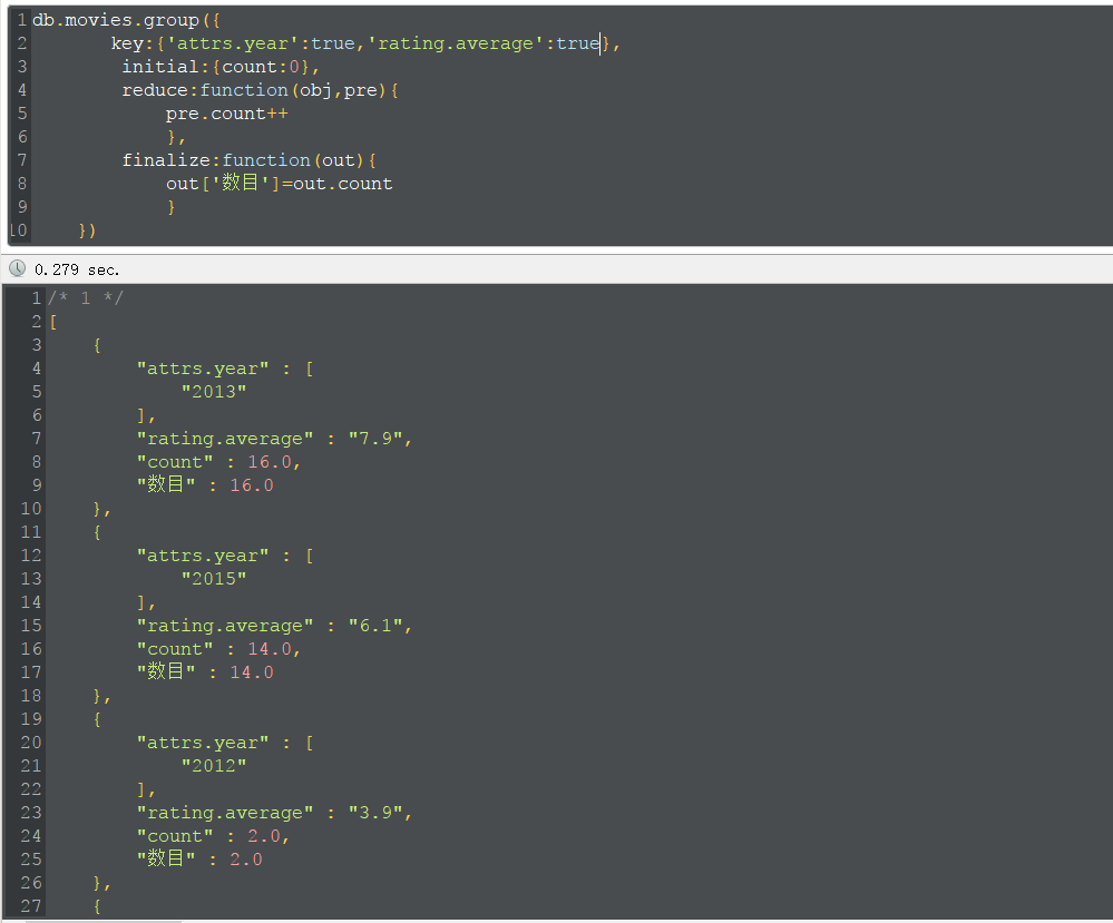 MongoDB group-CSDN博客