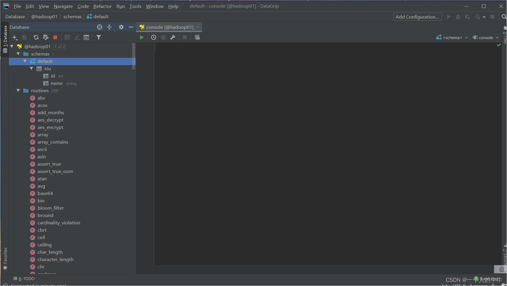安装datagrip以及datagrip连接hive-CSDN博客