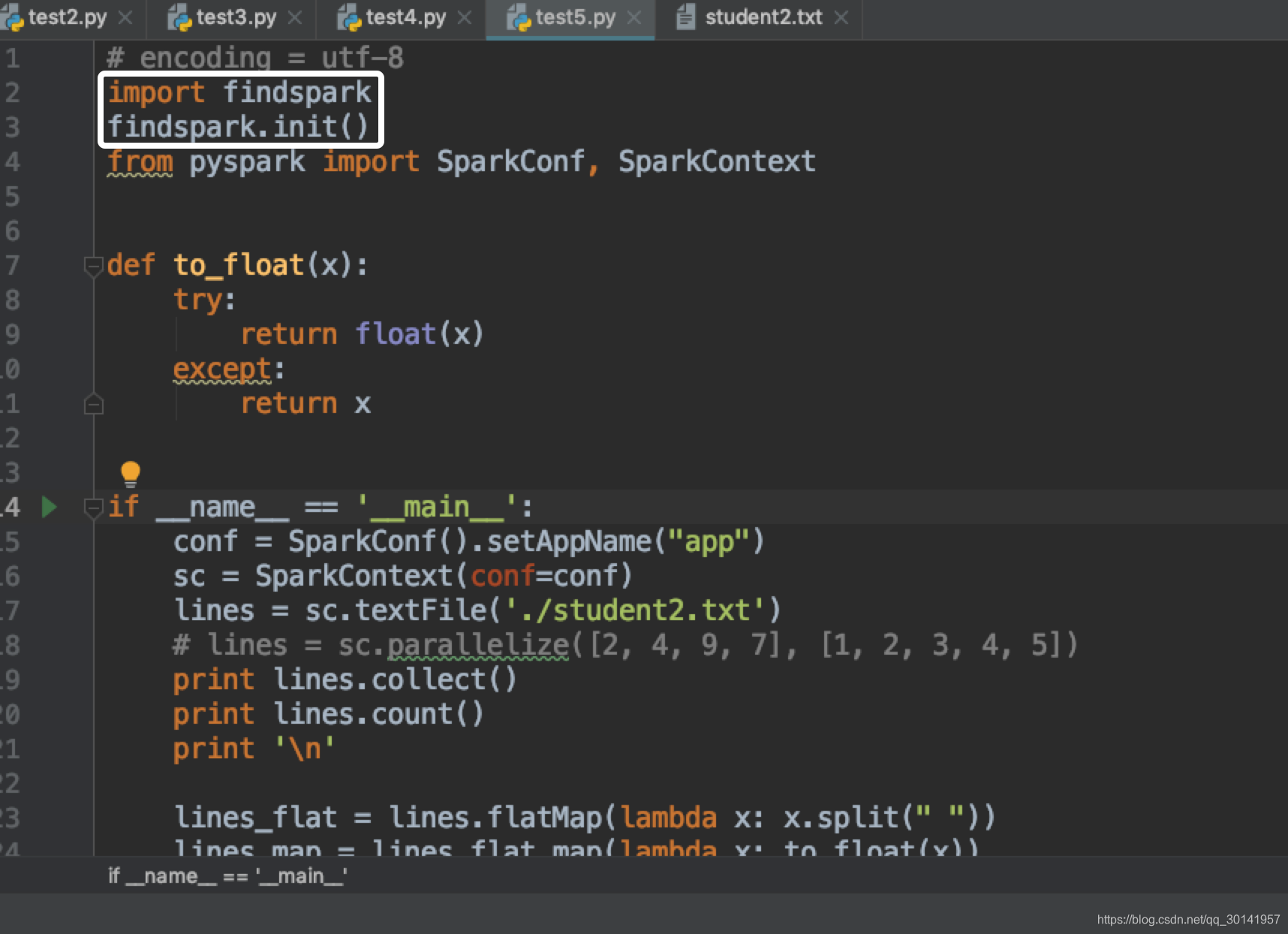 【spark】pyspark错误记录_in sc = sparkcontext(conf=conf)-CSDN博客
