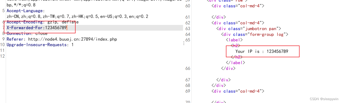 web：[BJDCTF2020]The mystery of ip（ssti模板注入、Smarty 模板引擎）-CSDN博客