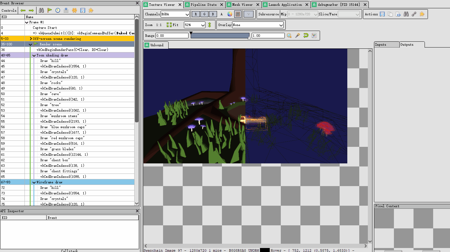 Vulkan_渲染可视化调试(VK_EXT_debug_marker与RenderDoc离线图形调试)_renderdoc 需要扩展 不支持的vk-CSDN博客