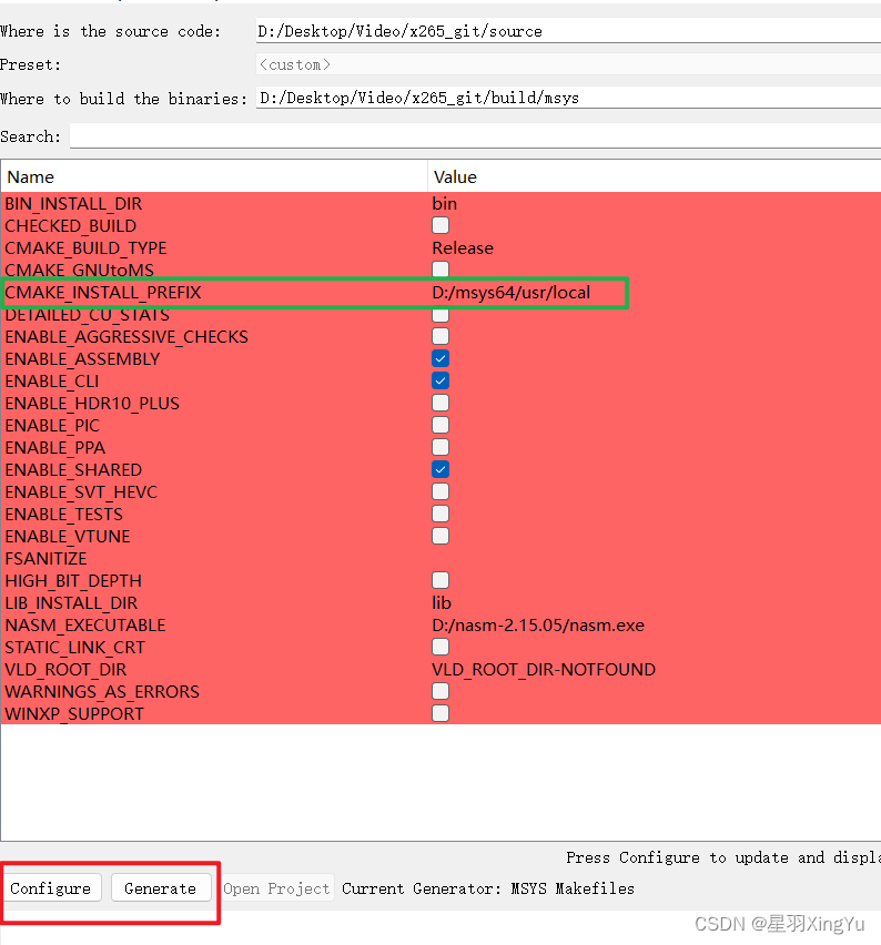 windows 下 msys2 编译 ffmpeg + x265_x265 pkgconfig windows-CSDN博客