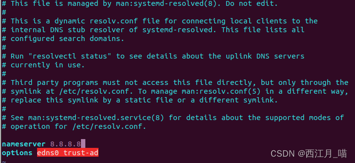 ubuntu 重启dns被重置（/etc/resolv.conf 返回默认值)_resolv.conf一直恢复ubuntu-CSDN博客
