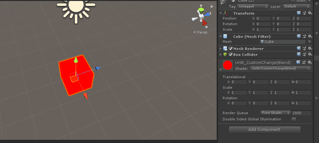unityShader简单示例——利用shader实现3d图像平移、缩放、旋转_unity中使用shader实现模型的分层旋转效果-CSDN博客