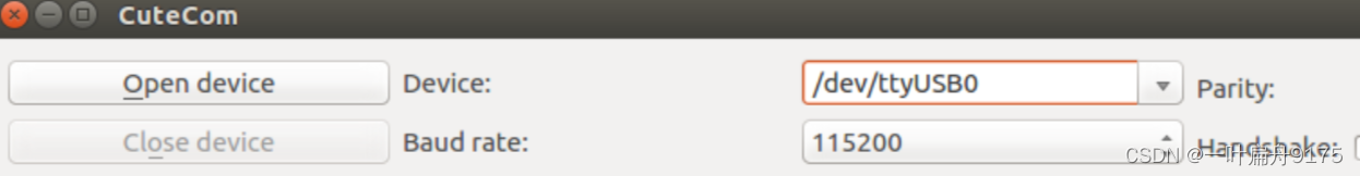 cutecom串口调试工具-CSDN博客