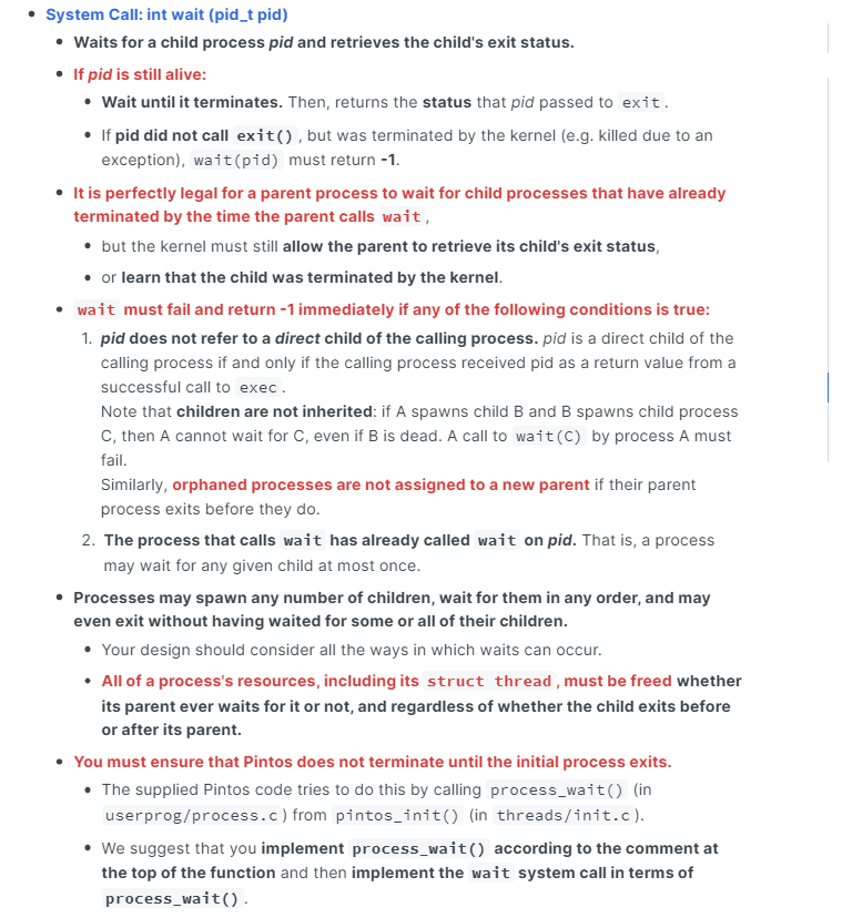 【UCB操作系统CS162项目】Pintos Lab2：用户程序 User Programs（下）_ucb操作系统cs162项目pintos lab2:用户程序user programs(下 ...