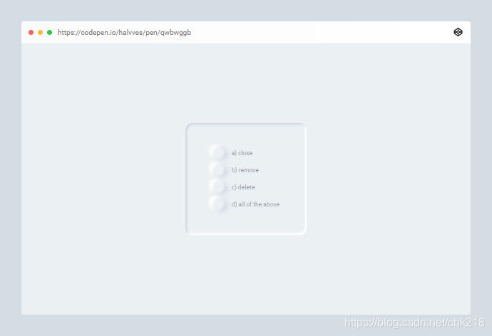 新拟态 (Neumorphism / soft ui) UI CSS设计示例分享_新拟态ui组件-CSDN博客