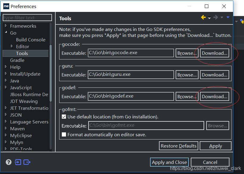GO学习笔记（1）第一步解决IDE:使用Eclipse和GoClipse作为Go开发IDE_windows eclipse goroot no path specifiied-CSDN博客