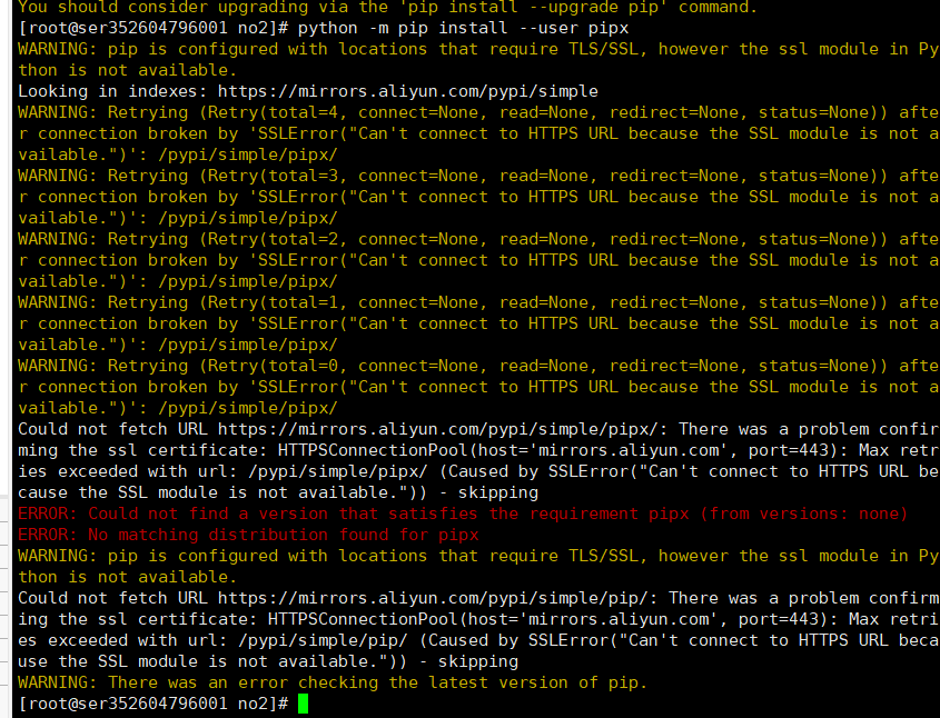 Centos编译安装带有ssl模块的python3107解决pip Install时提示sslerrorcentos 下 Pip Ssl报错 Csdn博客