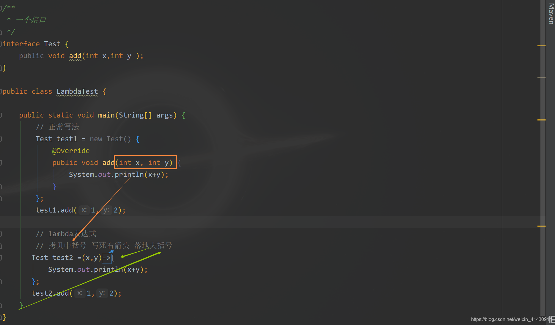 Java8新特性：Lambda表达式的使用_java runnable lamda 传参-CSDN博客