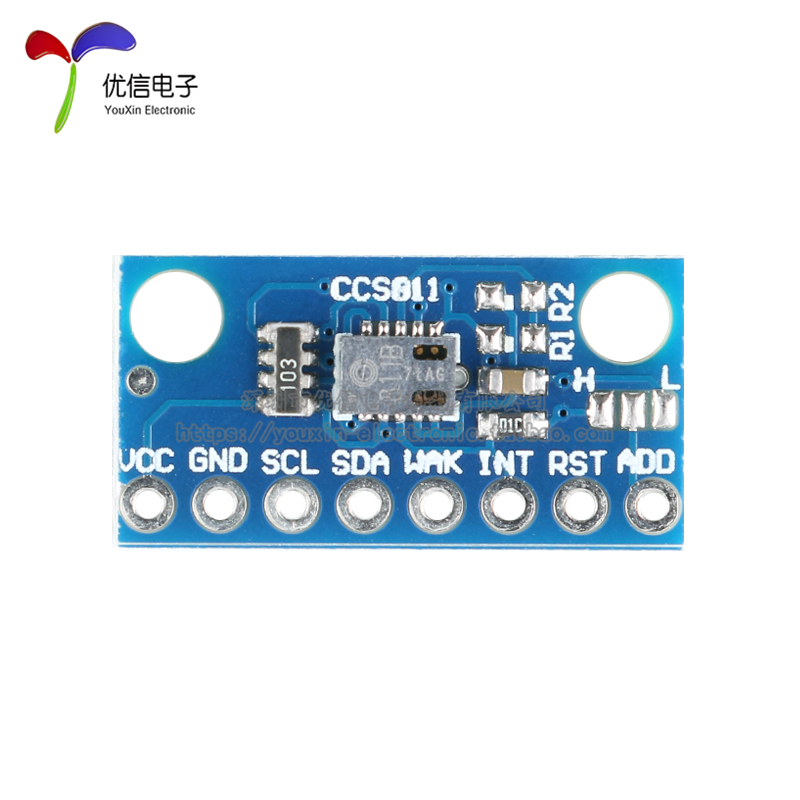 Arduino Uno测试ccs811气体传感器模块 Tvoceco2环境空气质量监测eco2 400 Ppm Csdn博客 